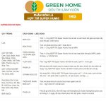 Phân Bón Lá Sinh Học Hợp Trí Super Humic, GreenHome