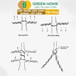 Dây Nhôm Uốn Cây Cảnh Bonsai D1.5mm GreenHome